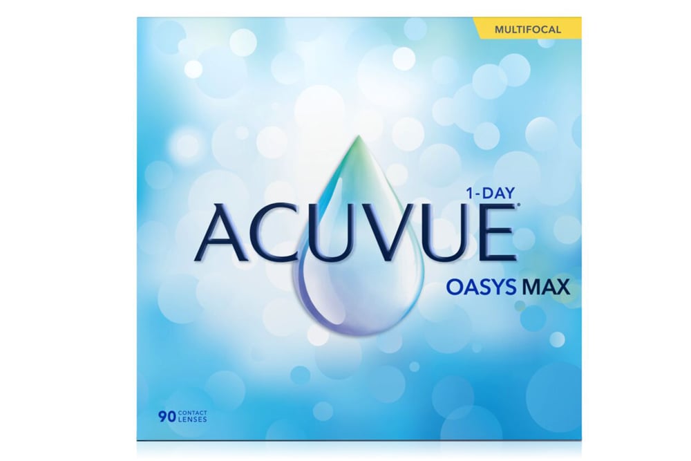 Acuvue Oasys MAX 1-Day Multifocal 90 Pack Contact Lenses | Kits.com